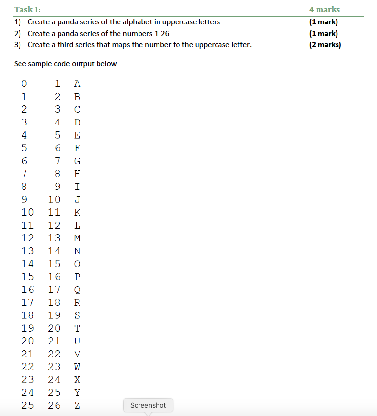 Solved Objectives: - Working with numpy - Working with | Chegg.com