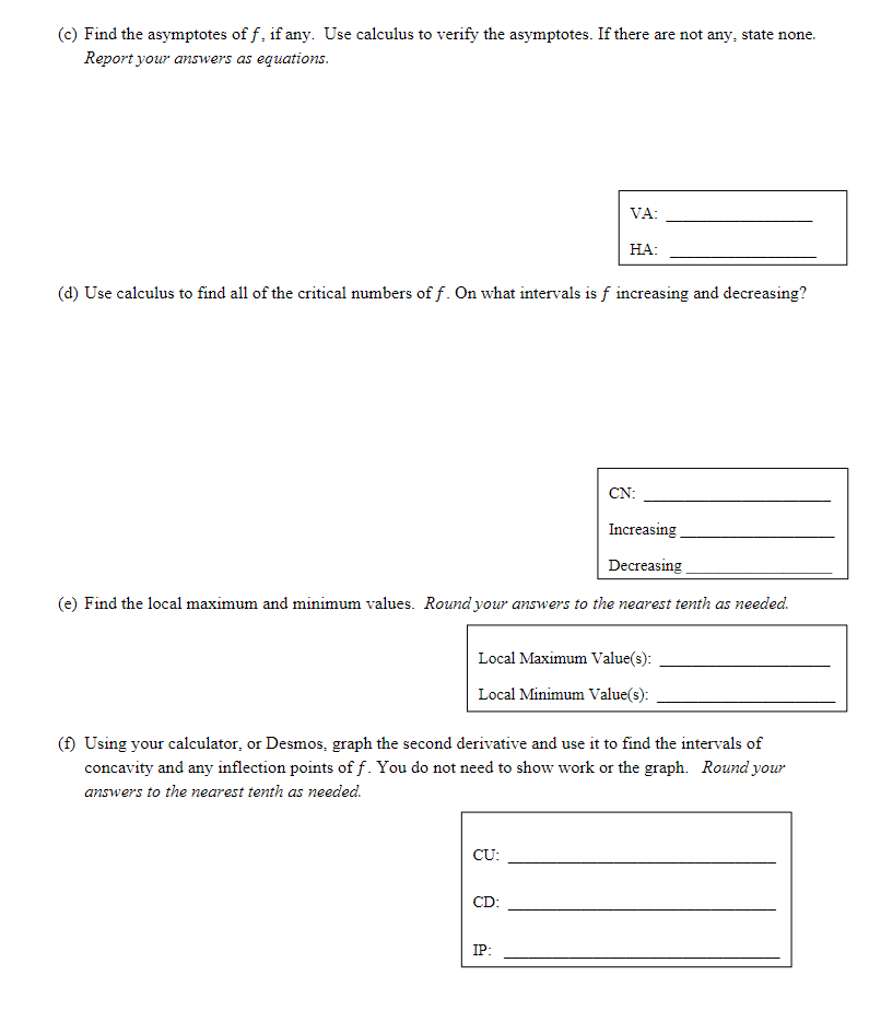 Solved 5. (14 points) Consider the function f(x)=x2+13x−5. | Chegg.com