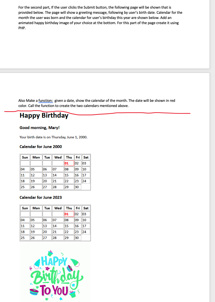 Solved In this lab, you will create a web page looks like | Chegg.com
