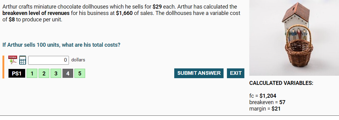 Solved Arthur crafts miniature chocolate dollhouses which he | Chegg.com