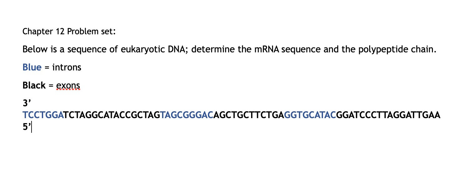 Solved Chapter 12 Problem set: Below is a sequence of | Chegg.com