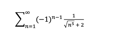 Solved Determine the absolute convergence, conditional | Chegg.com