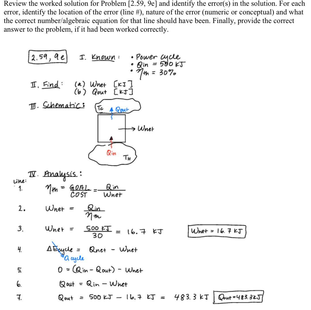 Solved Review the worked solution for Problem [2.59, 9e] and | Chegg.com
