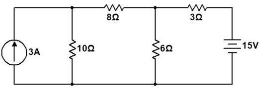 Solved Use source conversion to find the current and power | Chegg.com