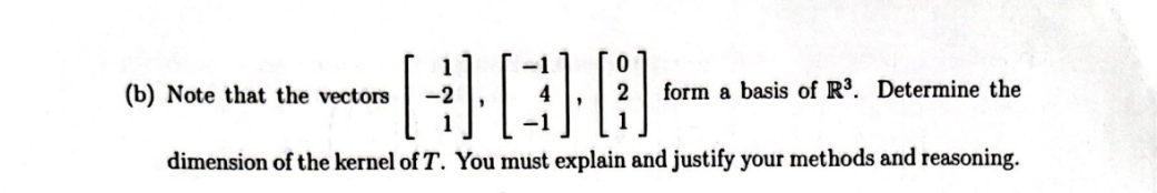 Solved Problem 2. Let T:R3 R2 be a linear map satisfying | Chegg.com