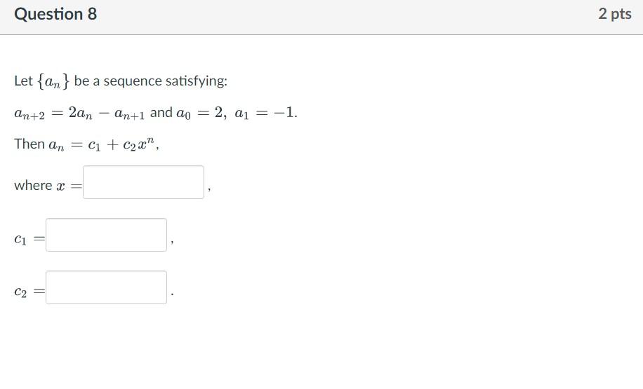 Solved Suppose A has an eigenvalue: 2 . Then A3+2A−3In has | Chegg.com