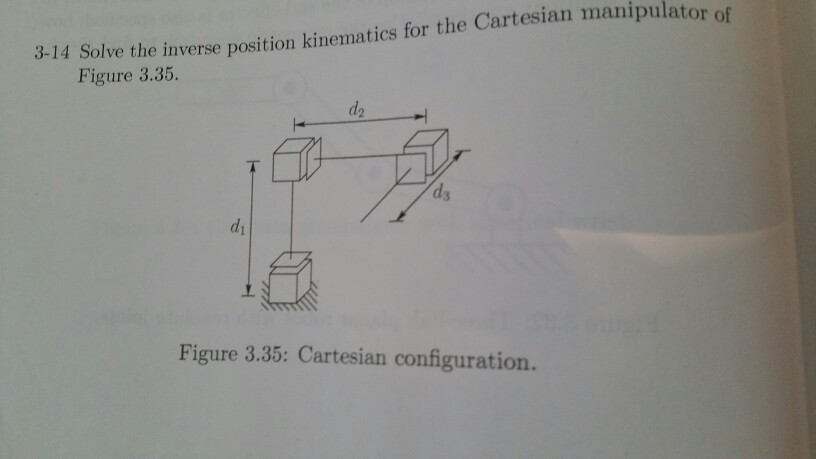 Solved of 3-14 Solve the inverse position kinematics for the | Chegg.com