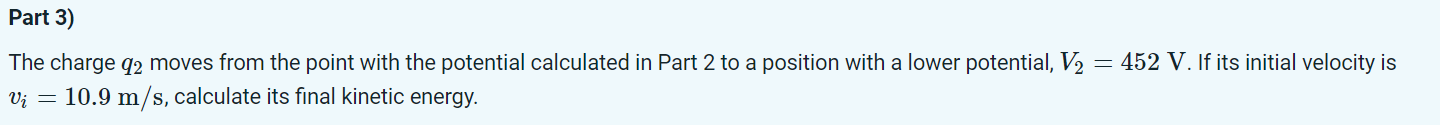 Solved A charged particle q1=4.46×10−19C is generating a | Chegg.com