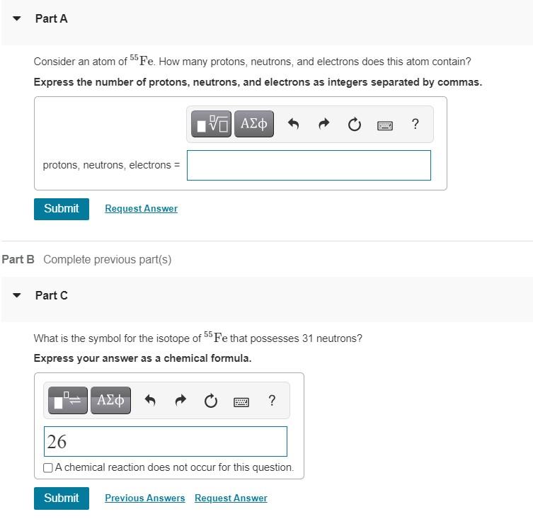 Solved Part A If the following elements were to form ions, | Chegg.com