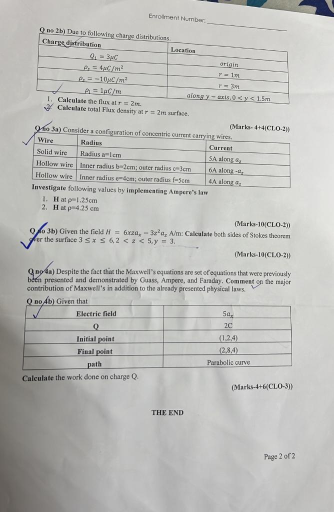 Solved 4. Caiculate total Flux density at r=2m surface. Q | Chegg.com