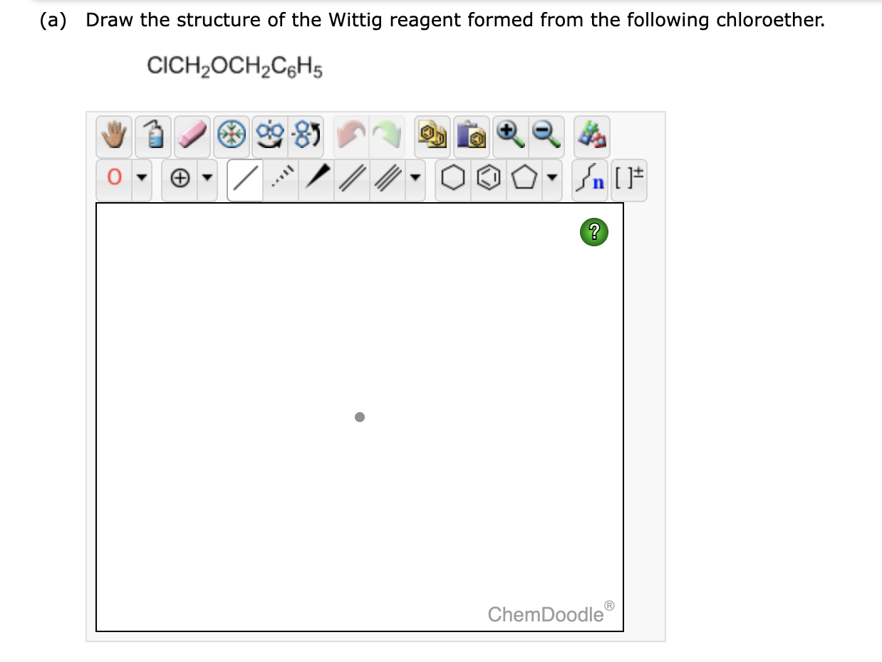 Solved a) Draw the structure of the Wittig reagent formed | Chegg.com