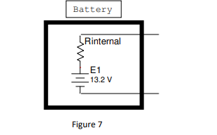 Solved The open-circuit terminal voltage in figure 7 is 13.2 | Chegg.com