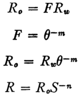 Solved Explain the following Archie equations and explain | Chegg.com