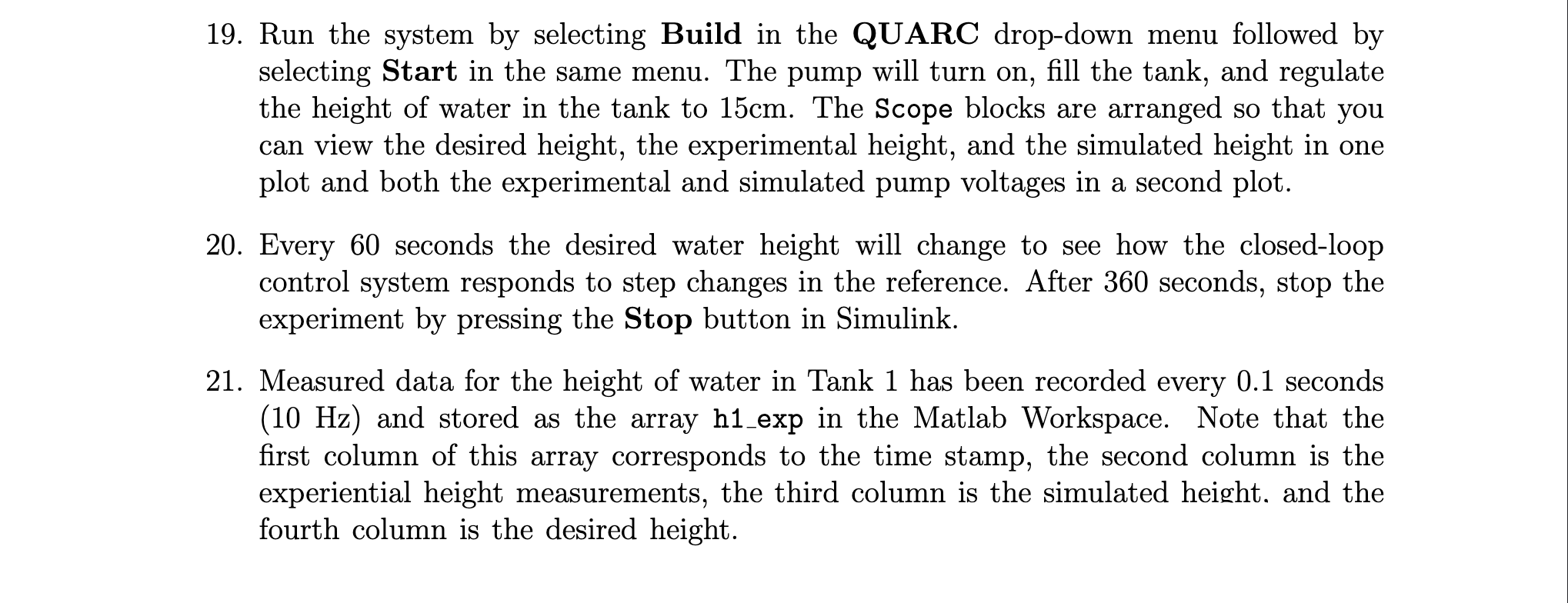 Solved Note: The initialization blocks in the Simulink model | Chegg.com