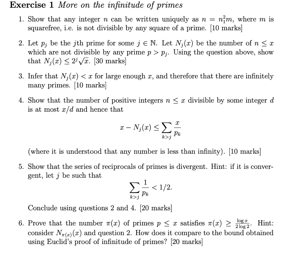 Solved 1 Show That Any Integer N Can Be Written Uniquely As 