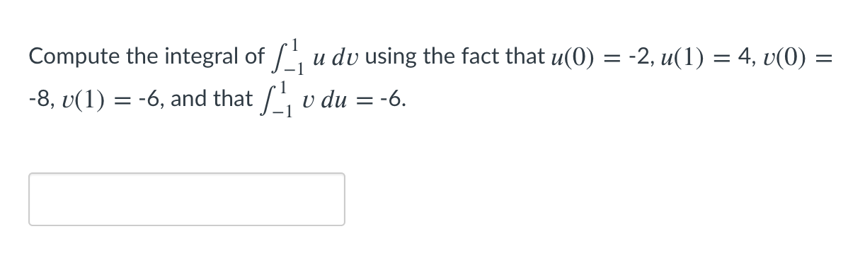 Solved Compute the integral of 1 u du using the fact that | Chegg.com