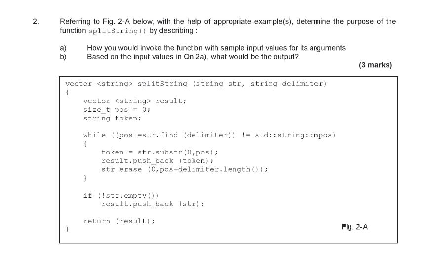 Solved 2. Referring to Fig. 2-A below, with the help of | Chegg.com