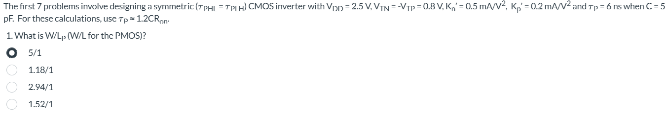 Solved The first 7 ﻿problems involve designing a symmetric | Chegg.com