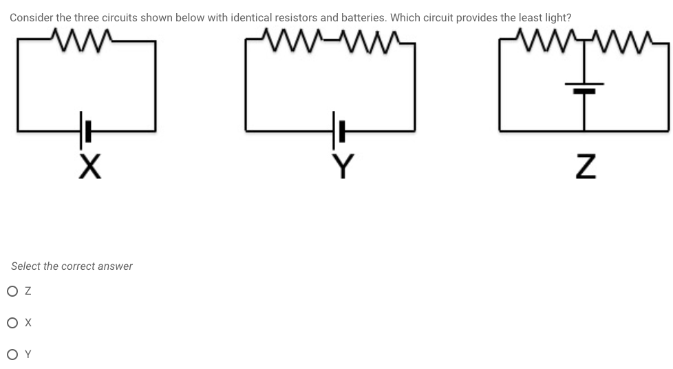 Solved Consider the three circuits shown below with | Chegg.com