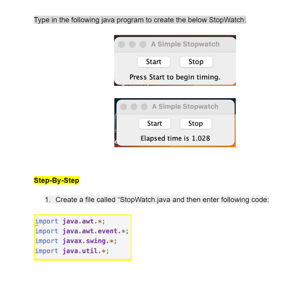 Solved Type in the following java program to create the | Chegg.com Solved Type in the following java program to create the | Chegg.com