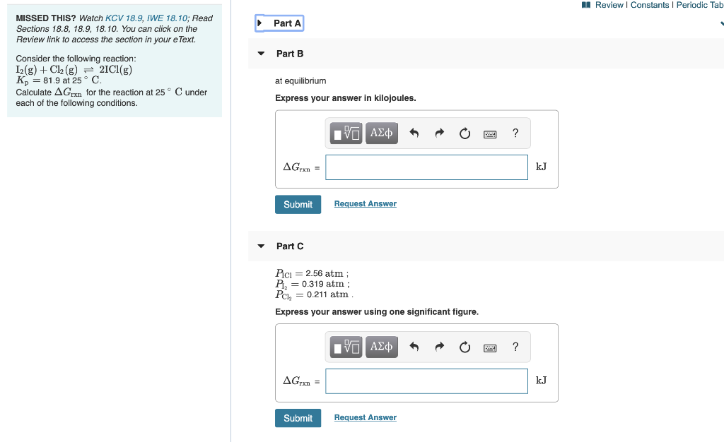 Solved MI Review | Constants Periodic Tab Part A MISSED | Chegg.com