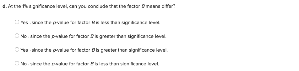 Solved A two-way analysis of variance experiment with | Chegg.com