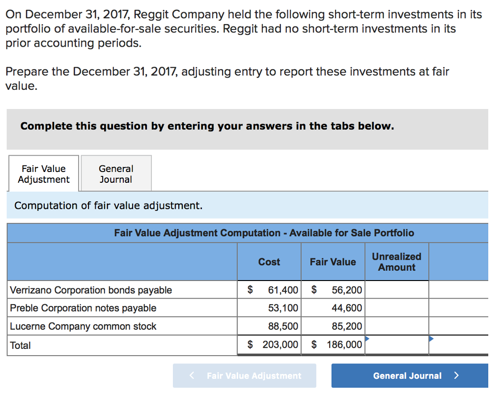 Solved On December 31, 2017, Reggit Company held the | Chegg.com