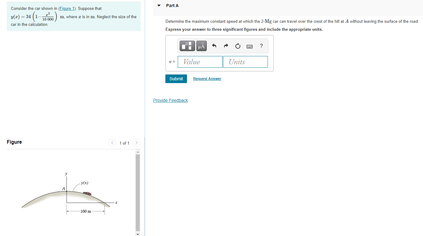 Solved Part A Consider the car shown in (Figure 1). Suppose | Chegg.com