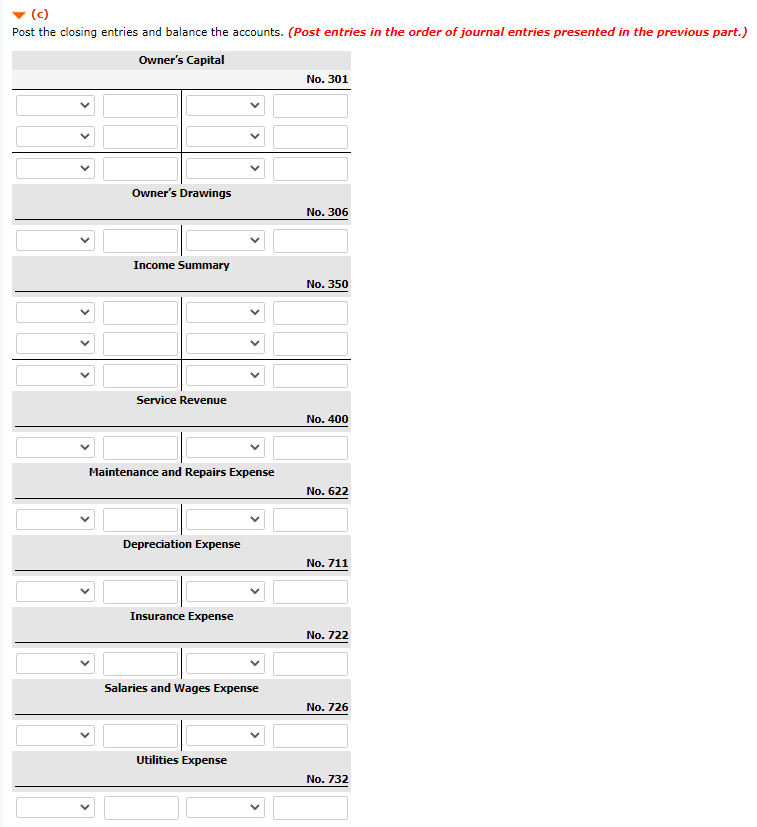 Solved Problem 4-3A (Part Level Submission) The completed | Chegg.com