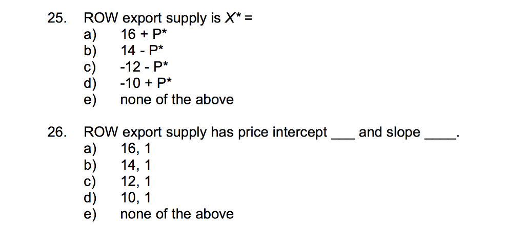Solved TRADE POLICY PROBLEMS In the United States (US), | Chegg.com
