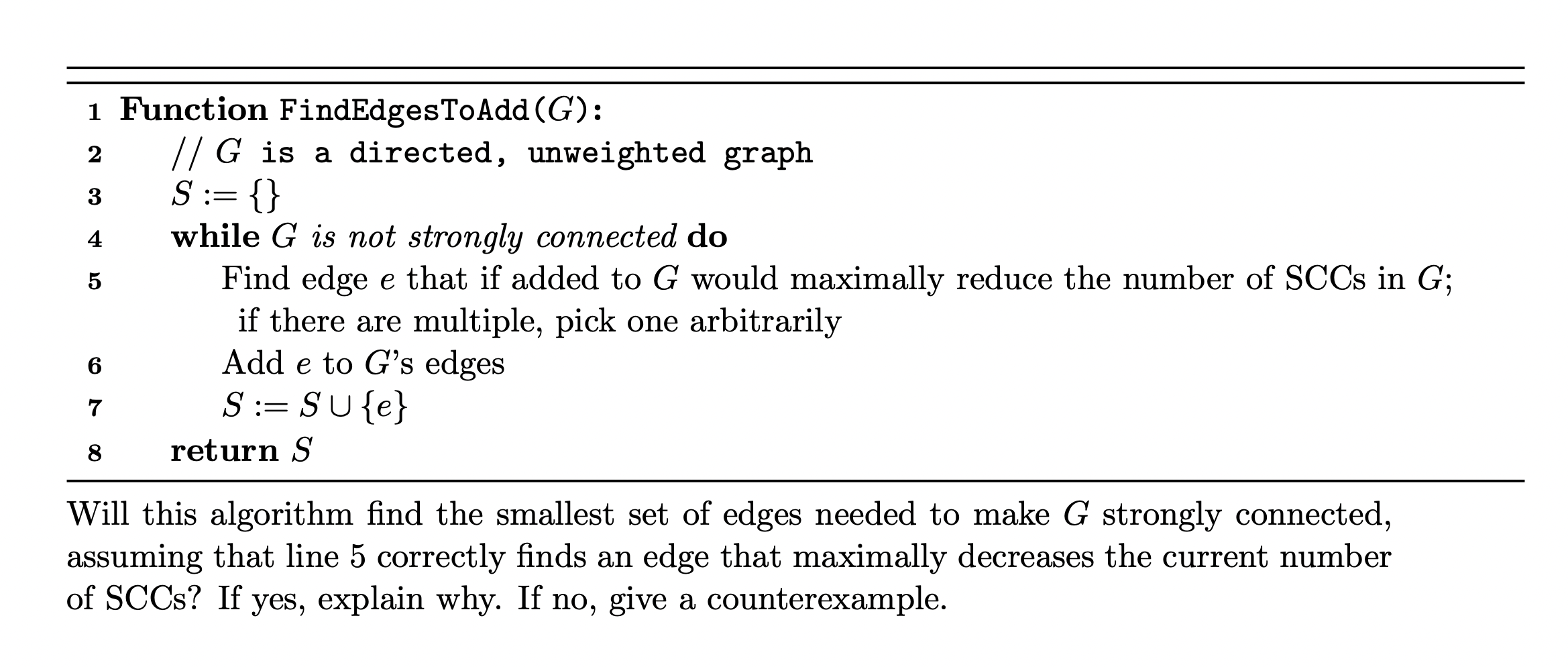 1. (10 points) Consider two functions: f(n) = 1 if n | Chegg.com