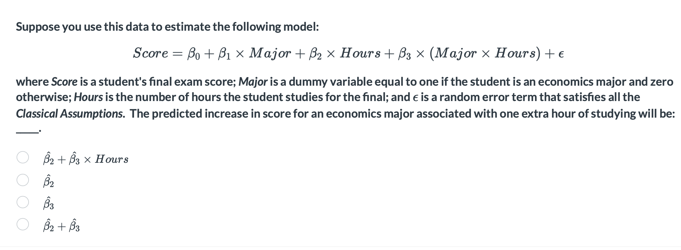 Solved 20 2 points The following scatter plot shows hours of | Chegg.com