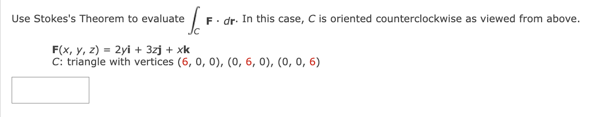 Solved Verify Stokes's Theorem by evaluating ∫CF⋅dr as a | Chegg.com