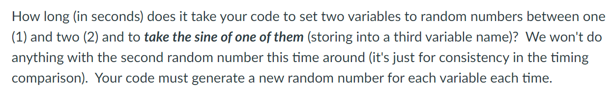 Solved Using MATLAB, write scripts to calculate how long it | Chegg.com