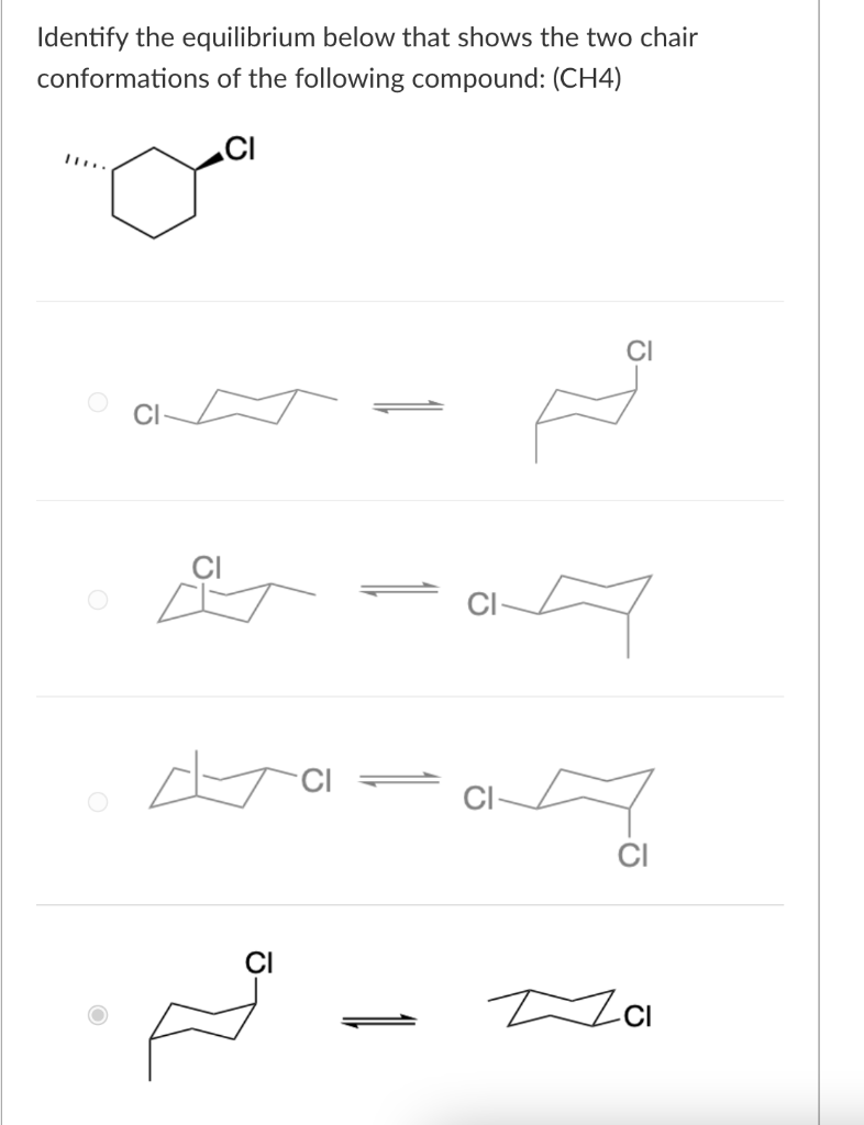 Solved Identify the equilibrium below that shows the two | Chegg.com