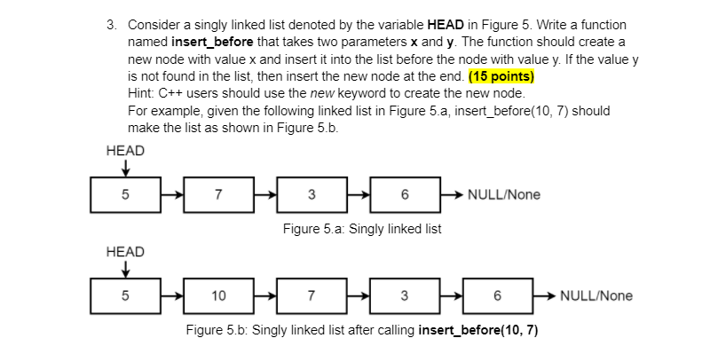 Solved PROVIDE THE CODE IN PYTHON. DO NOT USE LIST.APPEND | Chegg.com