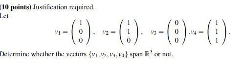 Solved (10 points) Justification required. Let -- () --(). | Chegg.com