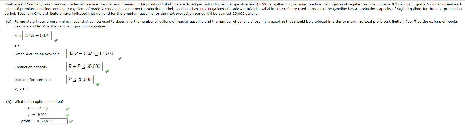 Solved QUESTION: What is the value of the slack variable in | Chegg.com