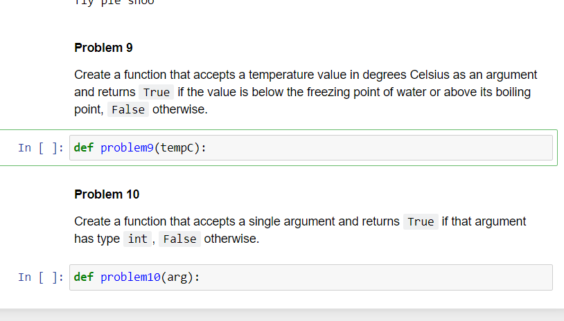 Solved Create a function that accepts a temperature value in | Chegg.com