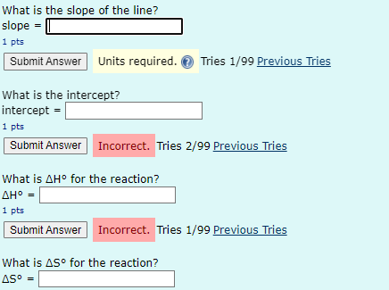 Solved PreLab Spreadsheet Exercise -- Enthalpy and Entropy | Chegg.com