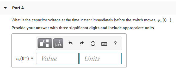 Solved First Order Circuits 4 The switch in the circuit | Chegg.com