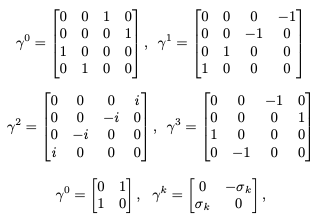 Solved 1) Using gamma matrices derive the Dirac equation | Chegg.com