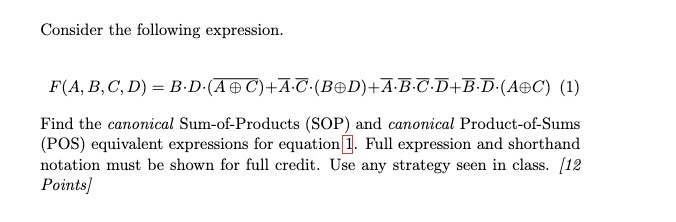 Solved Consider the following expression. | Chegg.com
