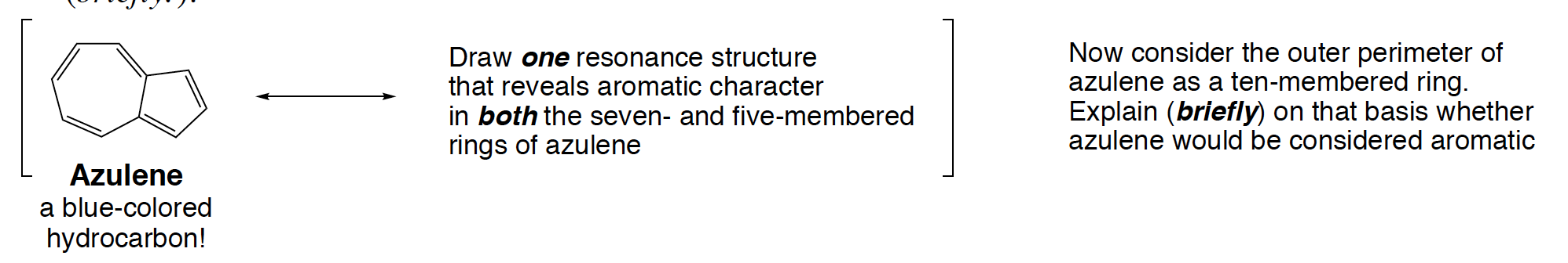 Solved Draw one resonance structure that reveals aromatic | Chegg.com