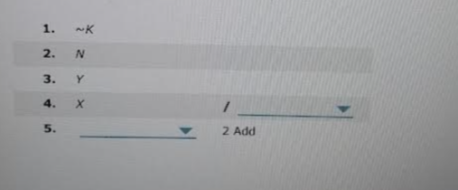 Solved 4. Rules of Implication - Addition (Add) Addition is | Chegg.com