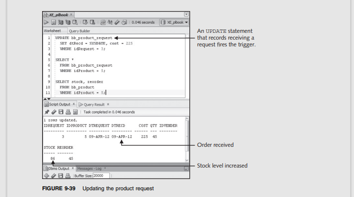 Assignment 9-2: Updating Stock Information When a | Chegg.com