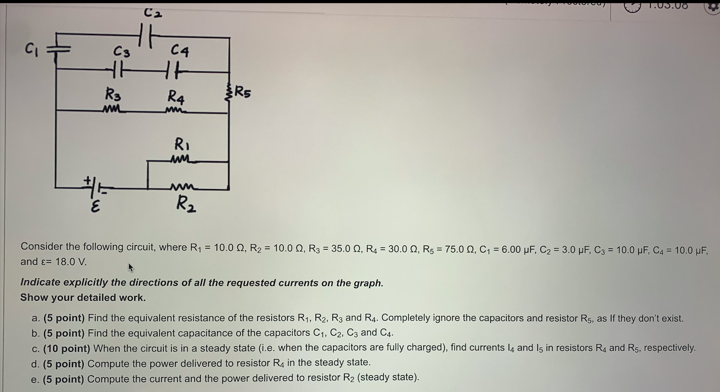 Solved T.US.NO C2 С HE C3 C4 Htt R3 R4 R5 w RI um E R₂ | Chegg.com