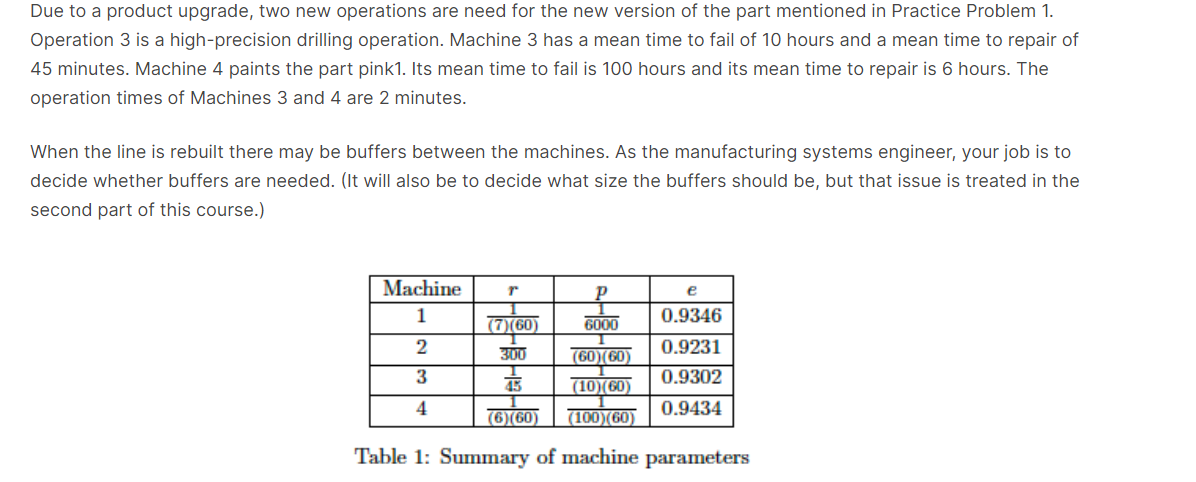 Solved What is the maximum production rate that the line can | Chegg.com