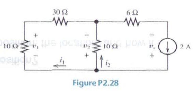Solved 2.74. Use mesh-current analysis to find the values of | Chegg.com
