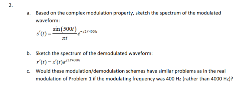 Solved The sinc(t) function occasionally has different | Chegg.com